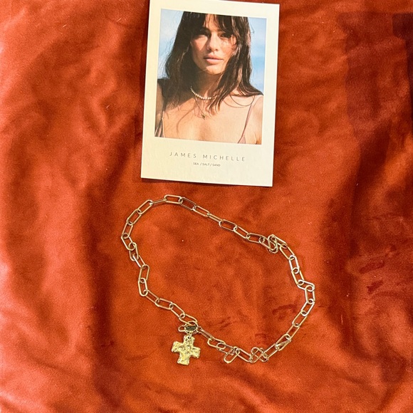 James Michelle | Jewelry | James Michelle Elegant Gold Necklace With ...